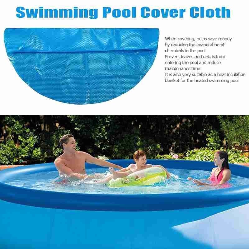 1.22/1.52/1.83m Blue Pool Cover Protector 8ft Foot... – Grandado