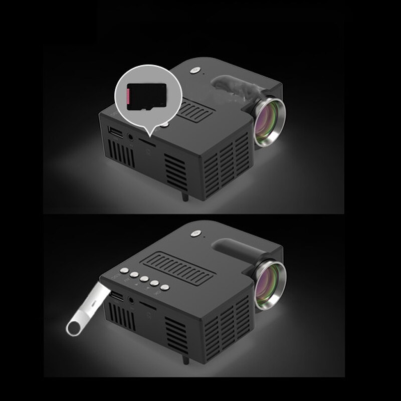 UC28C Projector Mini Portable Projector Home LED C... – Grandado