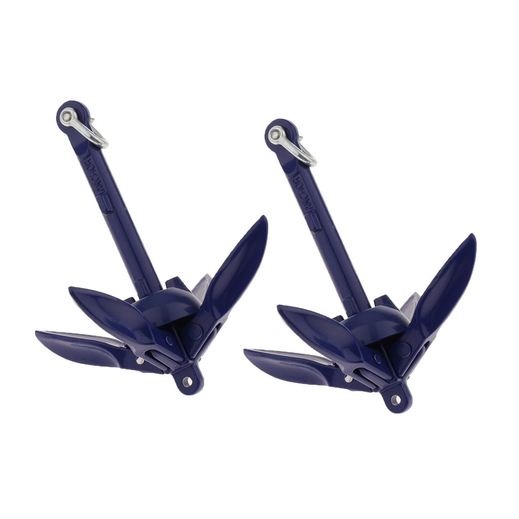 2-Set 1.5lb Grapnel Folding Anchor Aluminum Alloy ... – Vicedeal