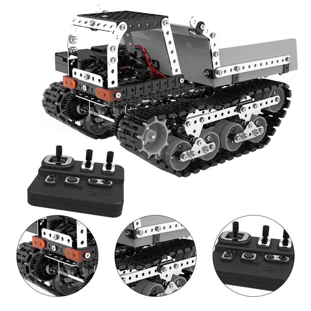 934PCS/Set Dump Truck Portable Remote Control DIY ... – Grandado