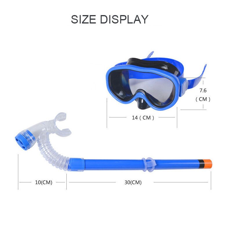 Children's Swimming Goggles Set Snorkel Waterp... – Grandado