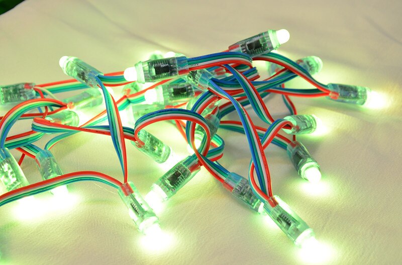 50PCS WS2801 RGB Full Color LED Pixel Module 12mm ... – Grandado