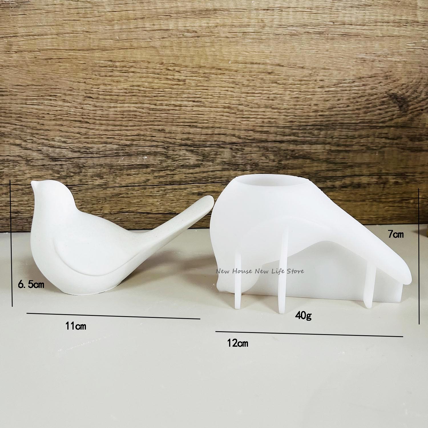 3D Bird Silicone Mold Bird Resin Molds Animal Bird... – Grandado