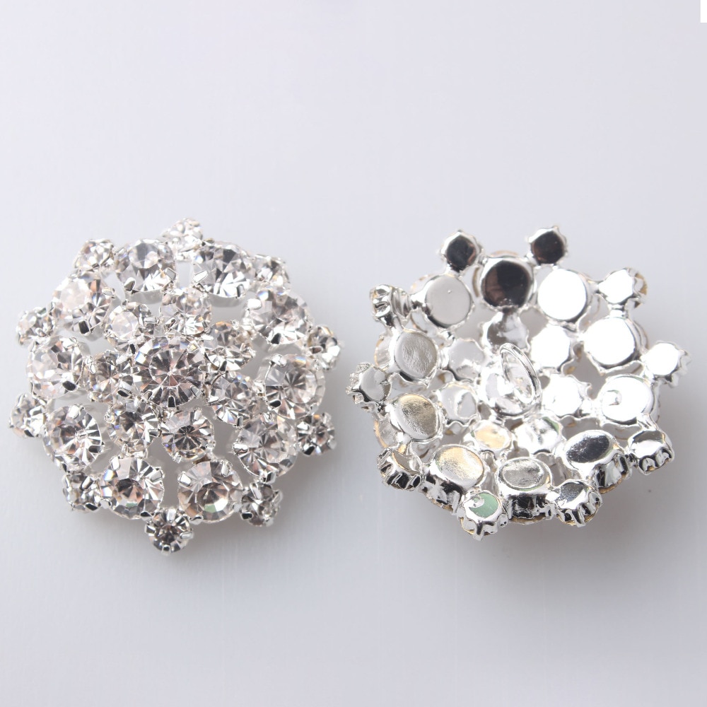37mm 1 1/2" Big size Shank Rhinestone Embellishmen... – Grandado