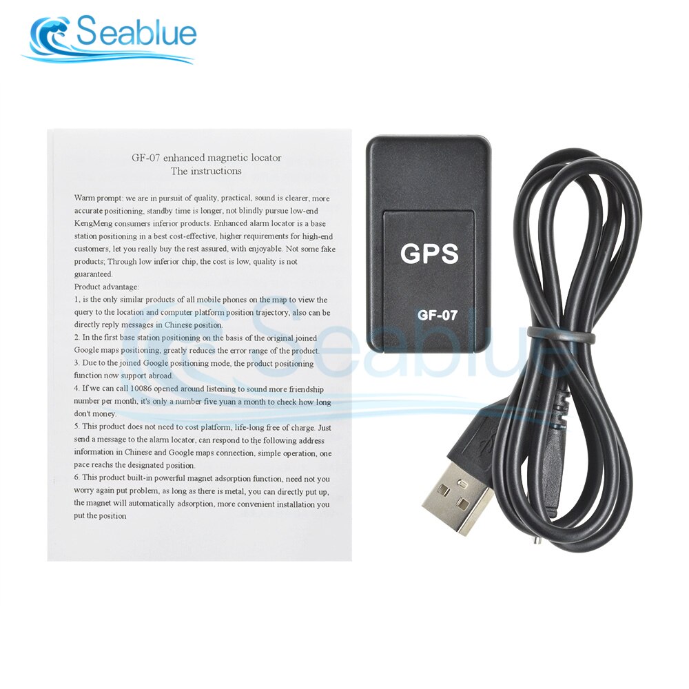 GF-07 Mini GPRS Tracker Car GPRS Locator Tracker A... – Grandado