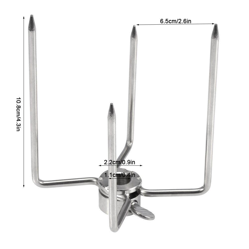 2PCS Multifunctional Stainless Steel BBQ Fork Gril... – Vicedeal