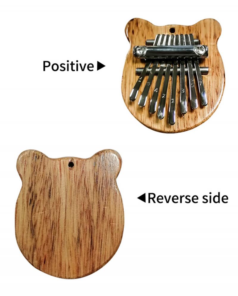 8 Keys Mini Kalimba Exquise Vinger Duim Piano Mari... – Grandado