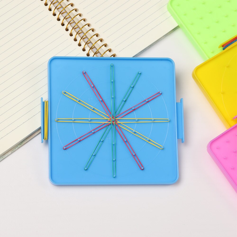 Double Sided Geometry Board Multifunction Plastic ... – Grandado