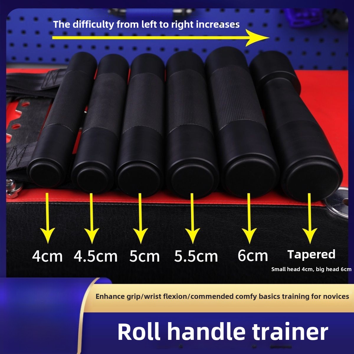 A Rolling Handle Wrist Strength Trainer Suitable f... – Vicedeal