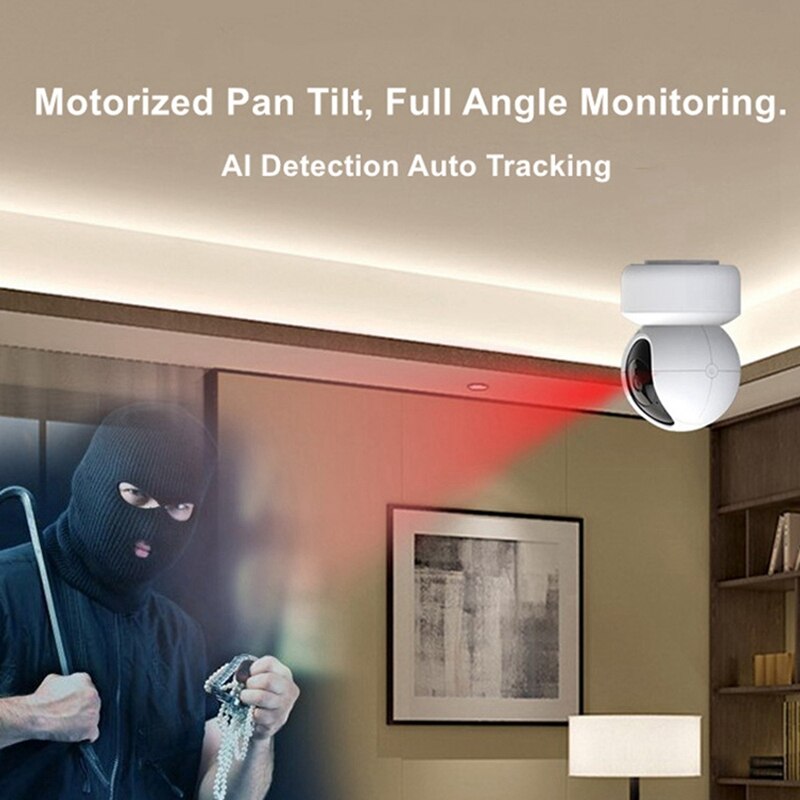 Indoor Security Camera Wifi Camera 360 Degree Home... – Grandado