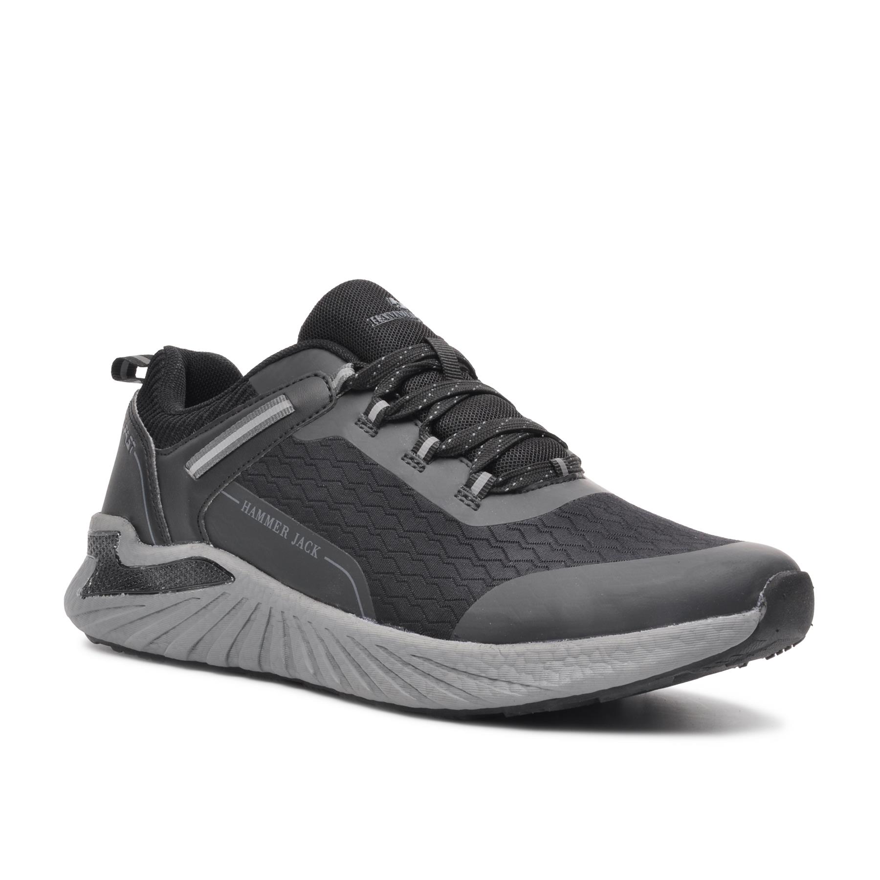 Hammer Jack 101 hılton black men's sneakers – Grandado