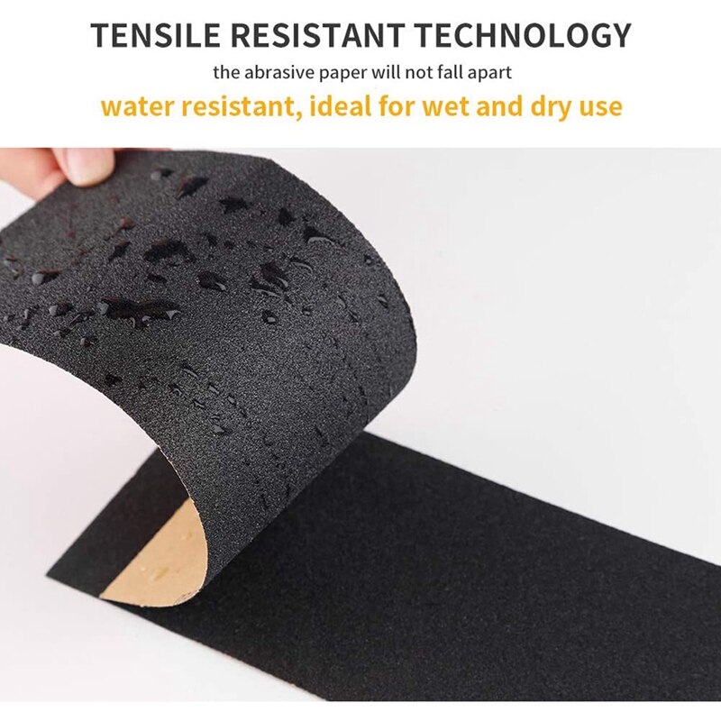 102 Pcs Grit Sand Paper 80-3000 Wet Dry Abrasive S... – Grandado