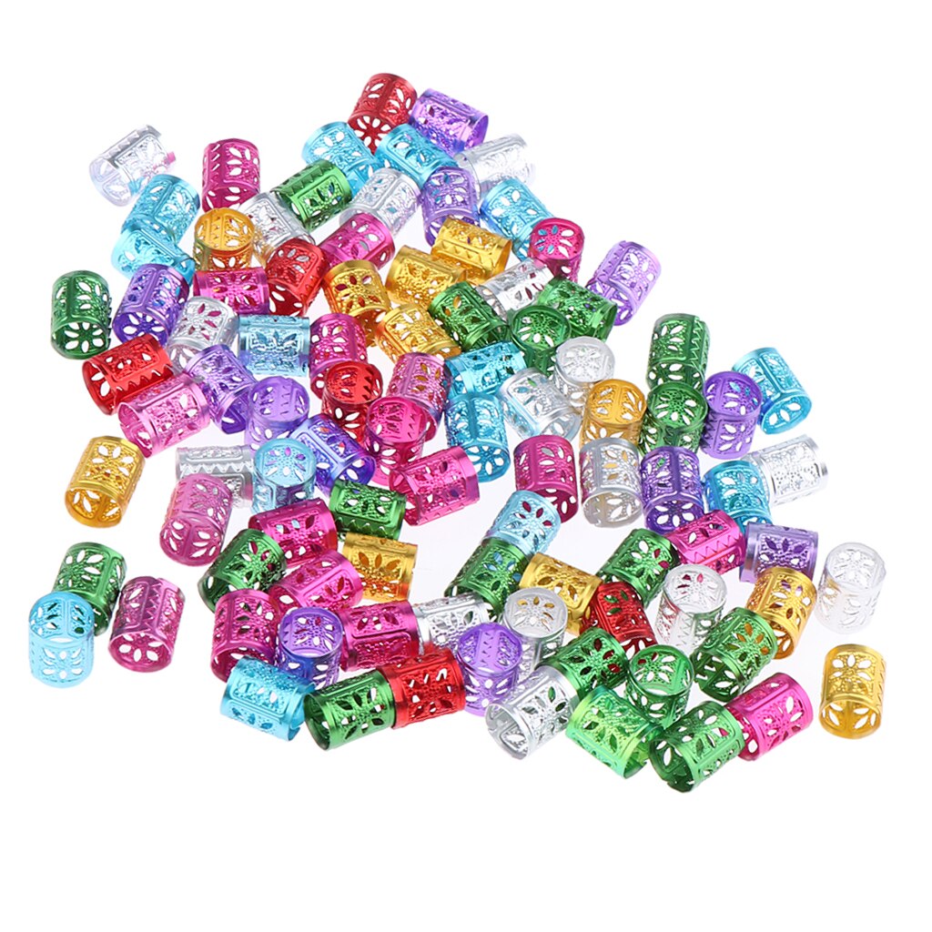 100Pcs Haar Sieraden Kapsel Extension Vlechten Dre... – Vicedeal