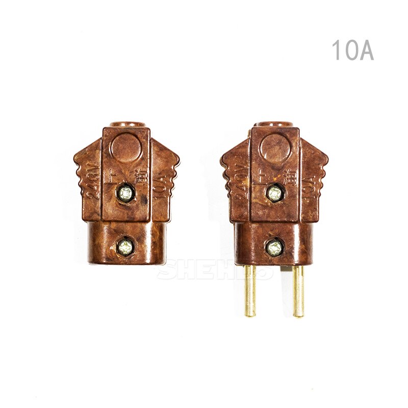 40A Pair Bakelite Plug Female-Male Connector Stage... – Grandado
