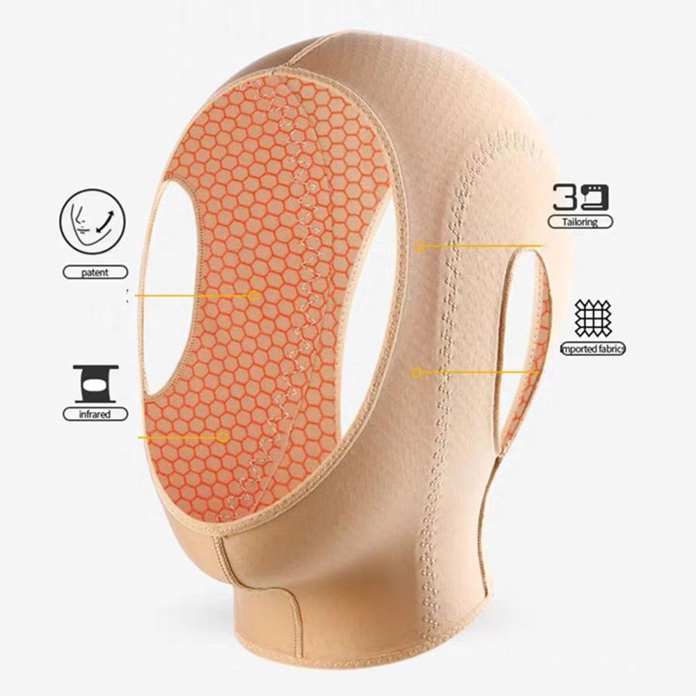 Half Face V Shaper Facial Slimming Face-Lift Banda... – Grandado