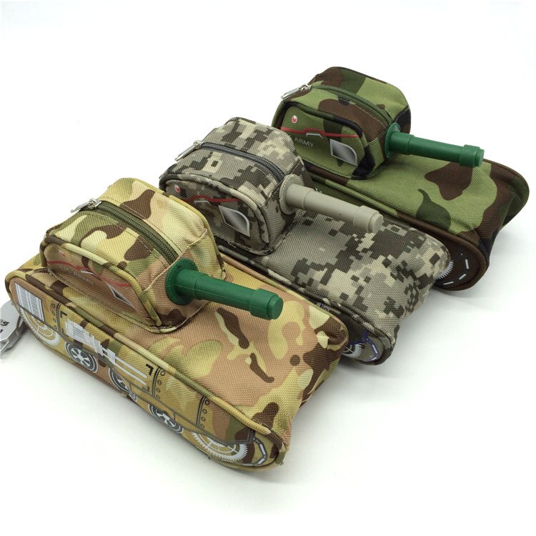 Tank Shaped Modeling Cool Stationery Pencil Case L... – Vicedeal