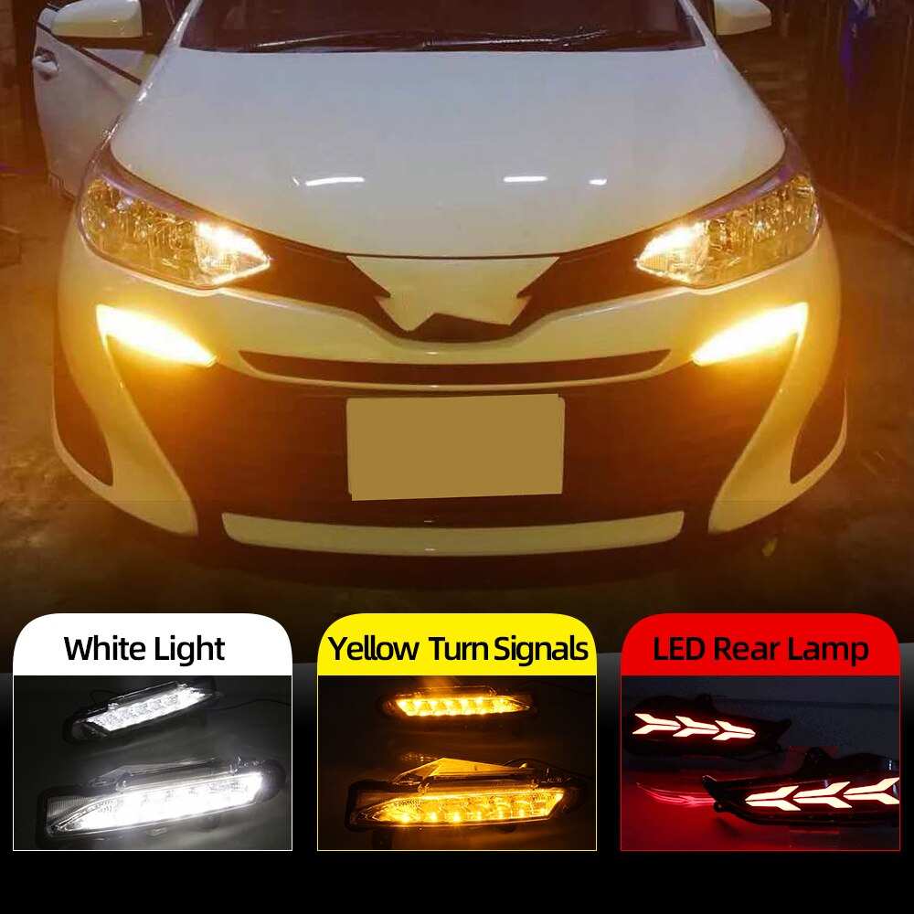 CSCSNL 1 Pair DRL LED Daytime Running Light daylig... – Grandado