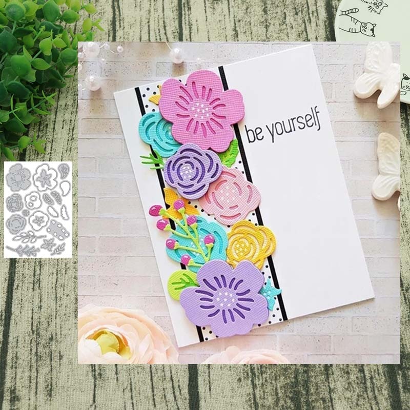 Metal Cutting dies Various flowers die cut Scrapbo... – Grandado