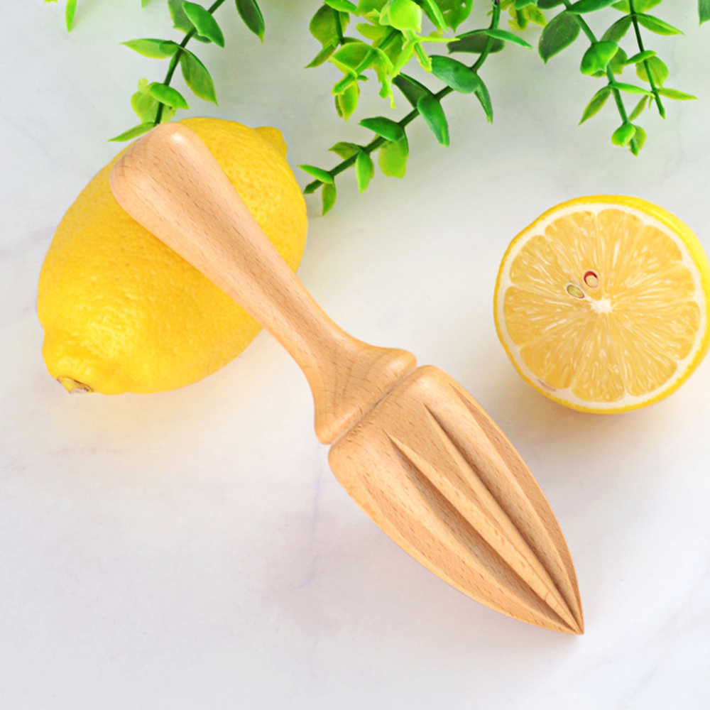 1Pc Houten Citruspers Handpers Juicer Fruit Oranje... – Grandado