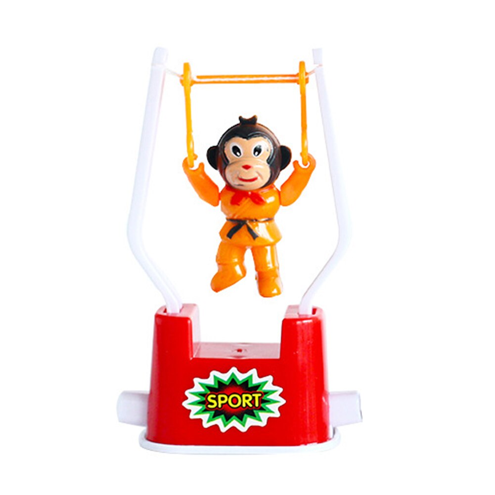 Child Wind Up Clockwork Gymnastics Monkey Swing Fl... – Grandado