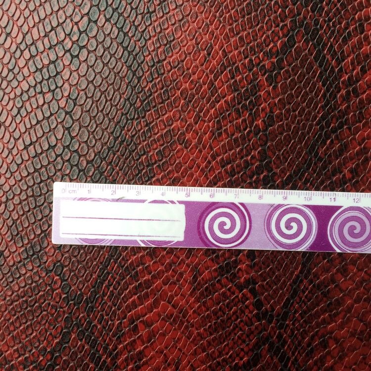 Leatheroid syntetisk pu imitere python slangeskinn... – Grandado