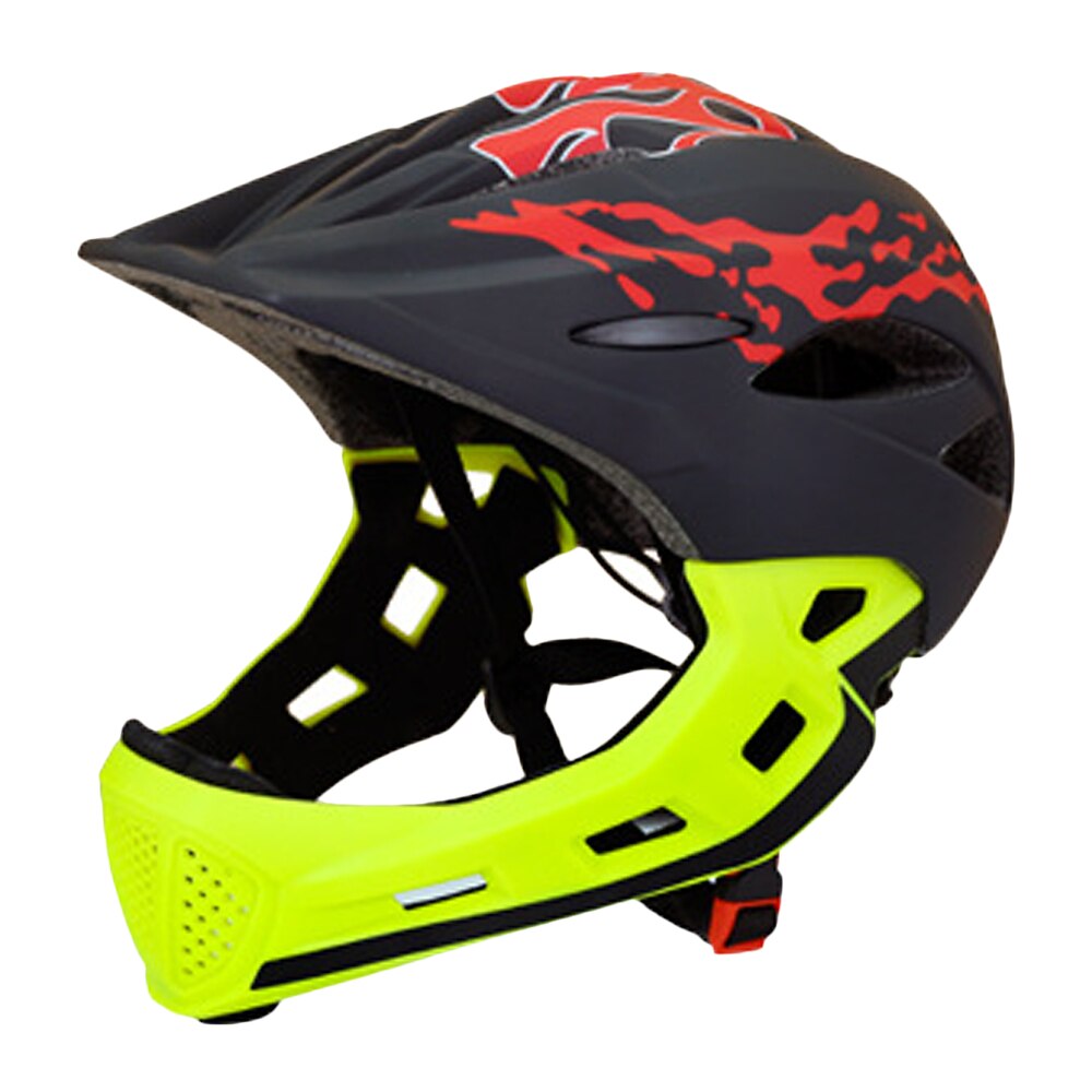 Kinder Fahrrad Helm Einstellbar Abnehmbare Full Fa... – Vicedeal