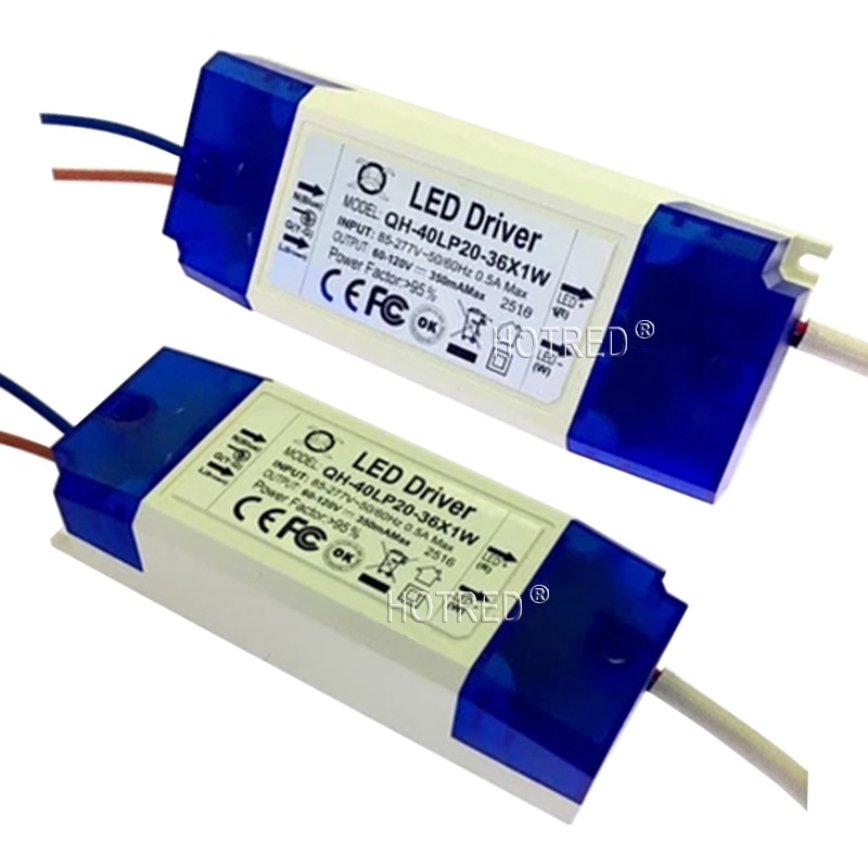 1 pcs AC 85-277 V 20 W 30 W 36 W LED Driver 20-36x... – Grandado