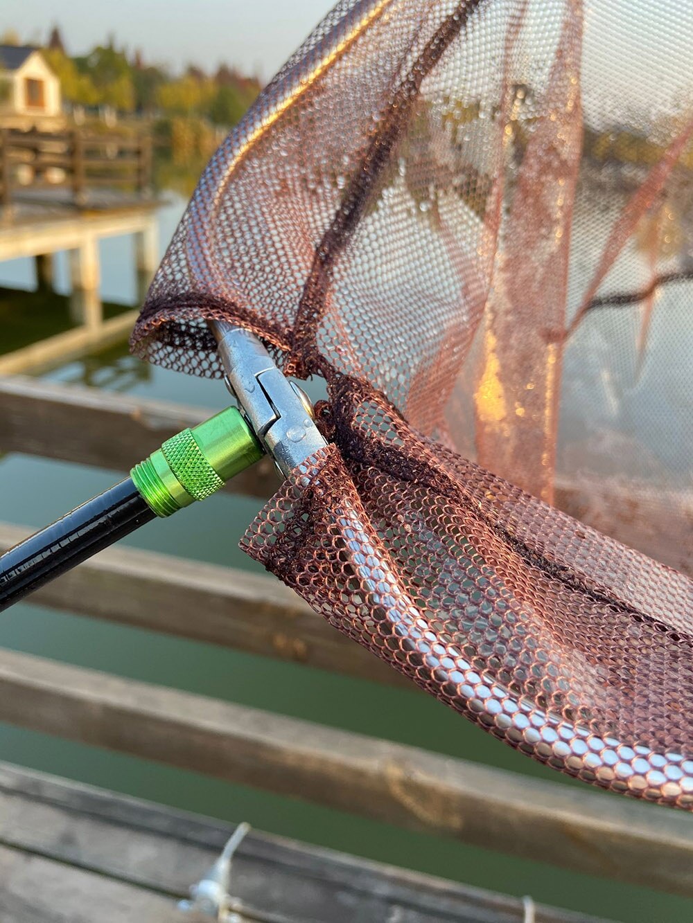 JOSBY 4M 3M 2.1M Fishing landing hand Nets Folding... – Vicedeal