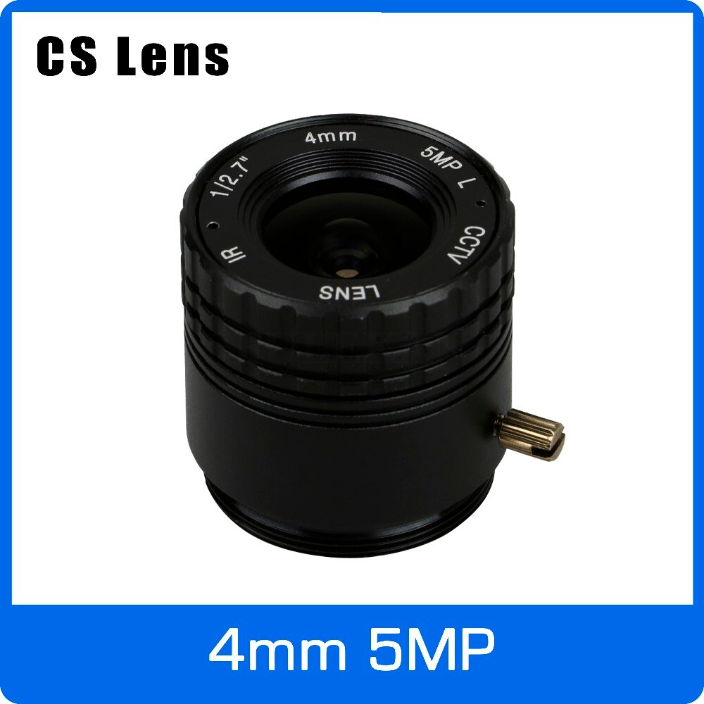5Megapixel 4mm CS Mount Fixed 1/2.7 inch CCTV Lens... – Grandado
