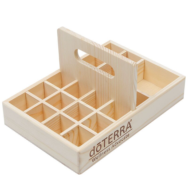 DoTERRA Essential Oil Storage Wooden Box 25/21 Com... – Grandado