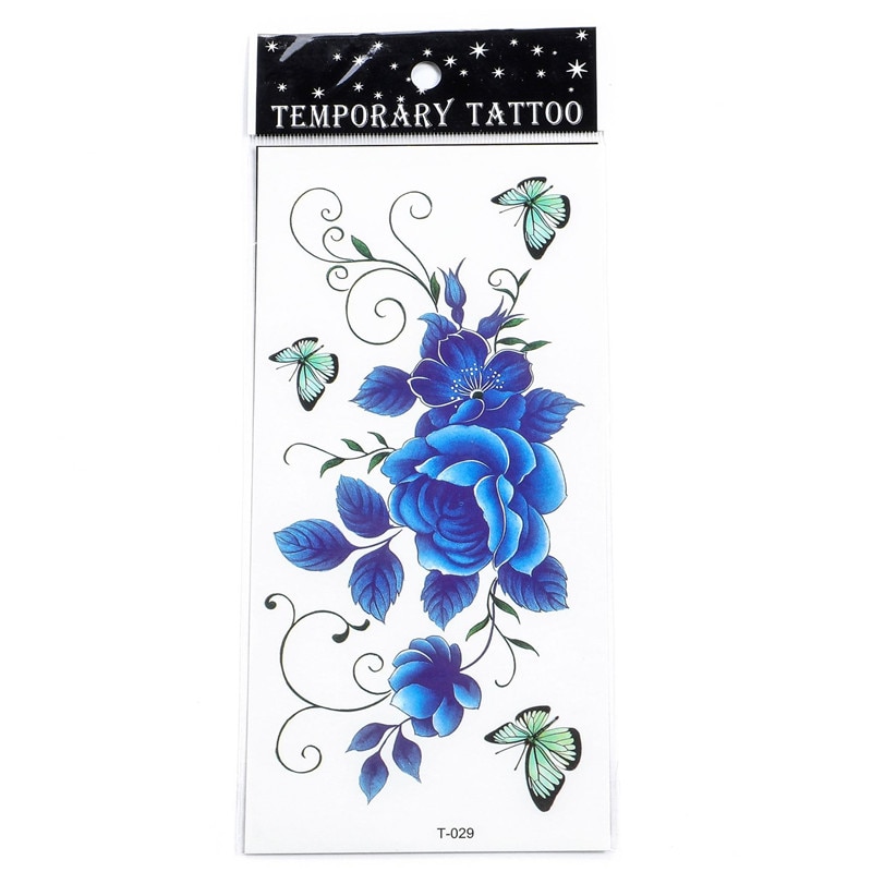 Girls Original Photo Flower Waterproof Temporary T... – Grandado