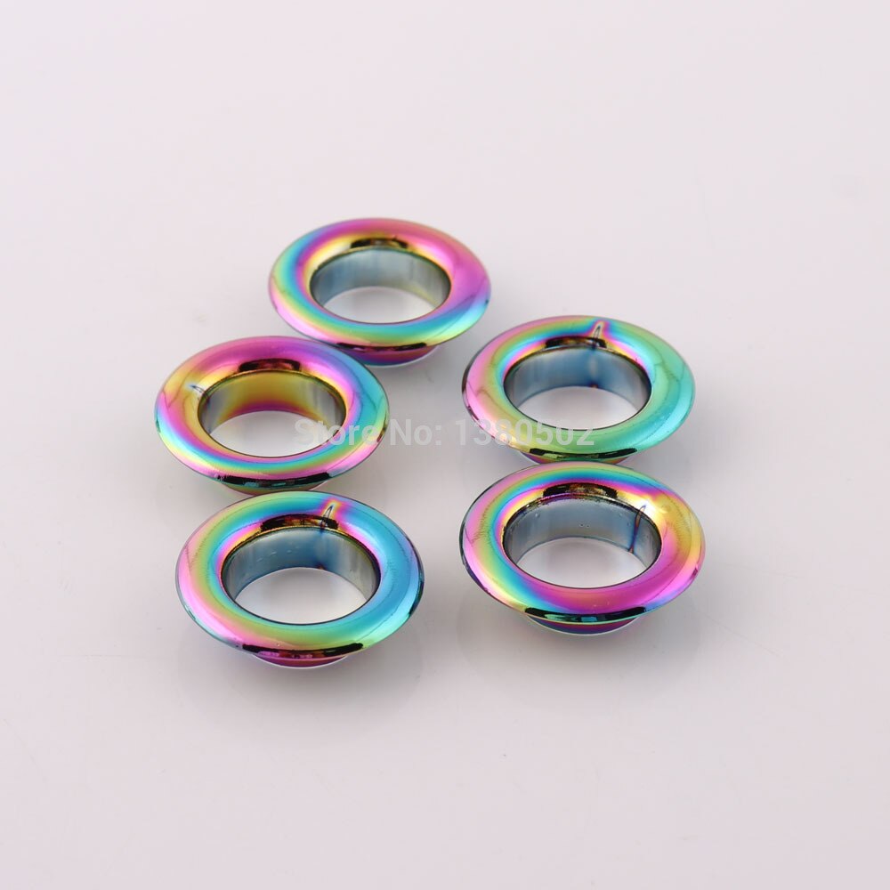 50pcs Rainbow color 23mm outer Garment Eyelets wit... – Vicedeal