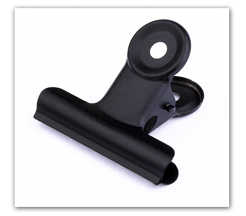 1p Black Metal Clip Stationery Office Supplies Hou... – Vicedeal