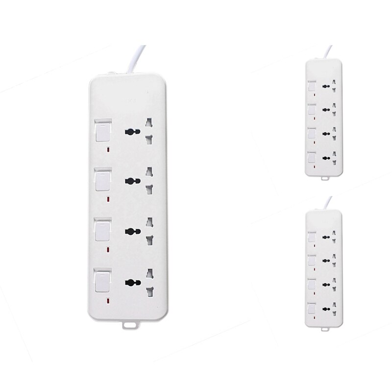 Power Strip Surge Protection 4 Outlets with Indepe... – Grandado