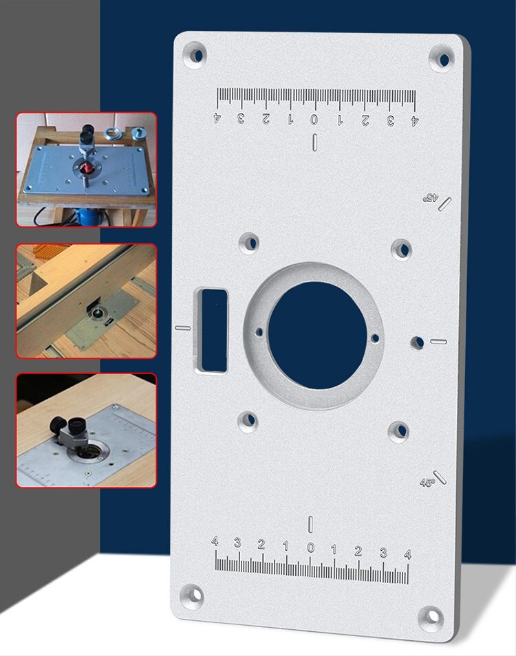 Multi-functional Aluminum Alloy Router Table Inser... – Grandado