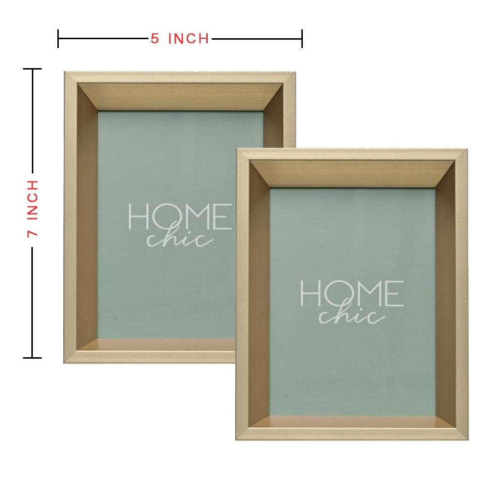 Teresa's Collections Modern Gold Photo Frame w... – Grandado