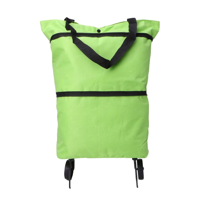 Folding Fold able Shopping Trolley Bag Cart Grocer... – Grandado
