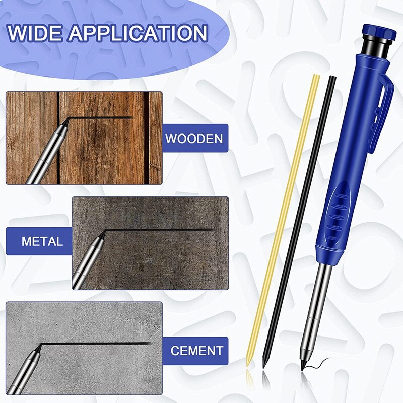 Solid Carpenter Pencils 2 Carpenter Pencils 24 Mec... – Grandado