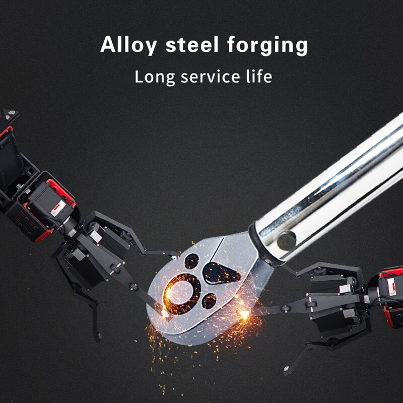 1/2 5-60N.m Preset Torque Wrench chrome Hand Spann... – Grandado