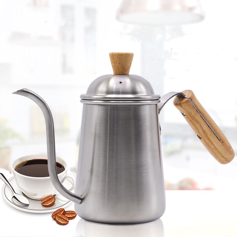 650ML Long Narrow Spout Coffee Pot 304 Stainless S... – Vicedeal