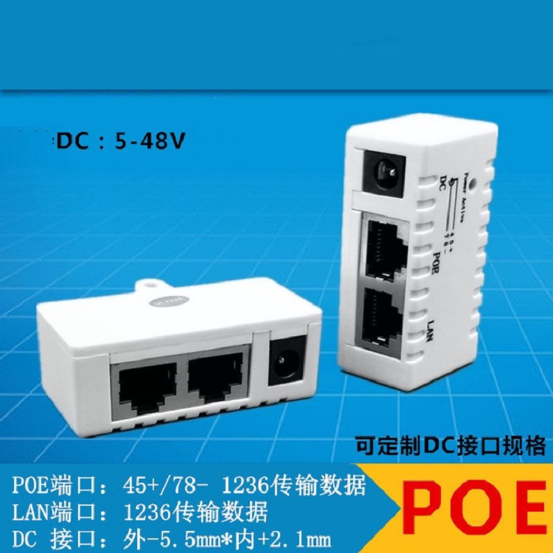 RJ45 POE Injector Power over Ethernet Switch Power... – Grandado