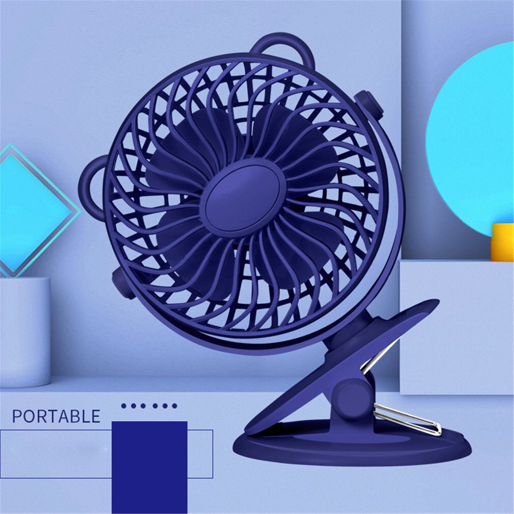 Mini Usb Oplaadbare Air Cooling Fan Clip Desk Fan ... – Vicedeal