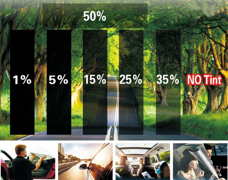 ! Car Van Window Tint Film Universal Fit for Priva... – Grandado