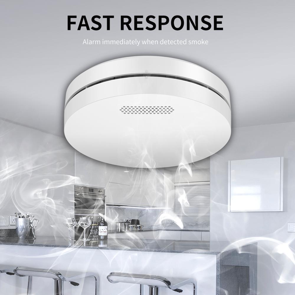 WIFI Smoke Detector Tuya Smart Life APP Control Ra... – Grandado