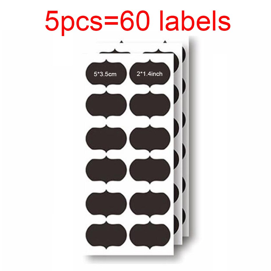 Removable Jar Labels Stickers Spice Stickers Organ... – Vicedeal