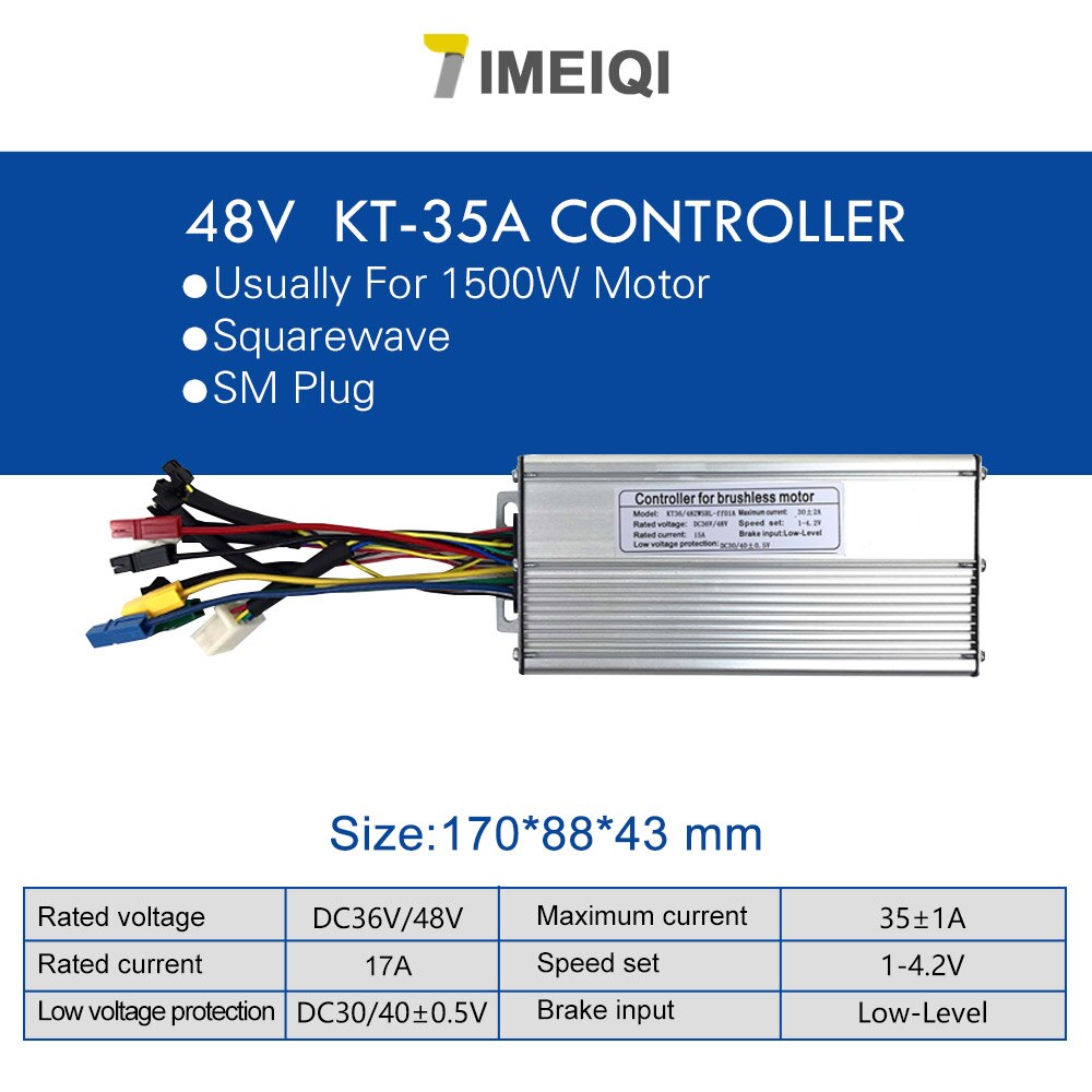 Electric Bike Controller 36 48V 250W 350W 500W 100... – Vicedeal