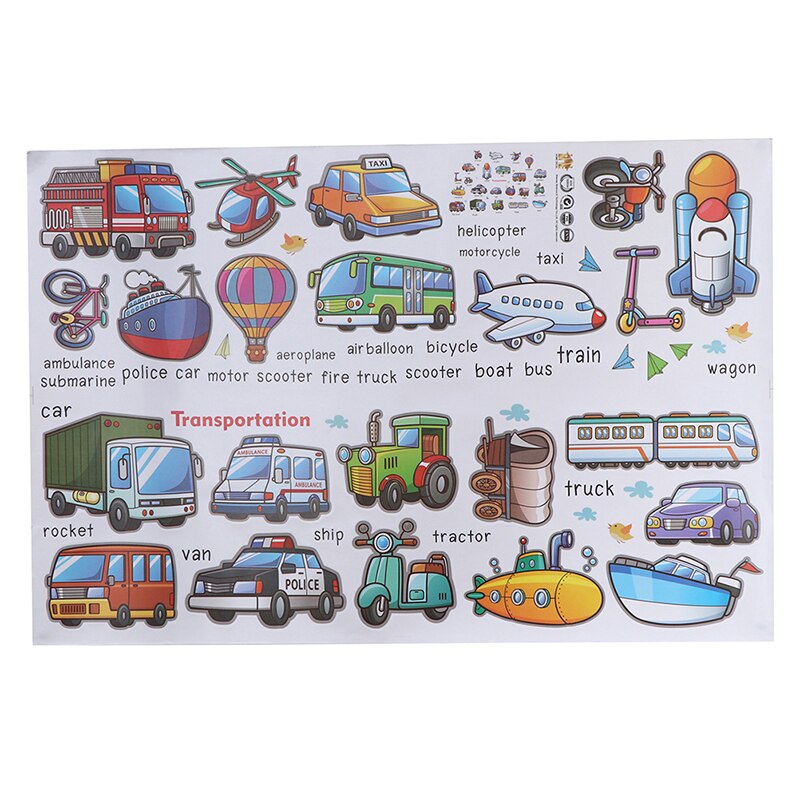 Cartoon Auto Muur Decor Decals Voor Slaapkamer Kin... – Vicedeal