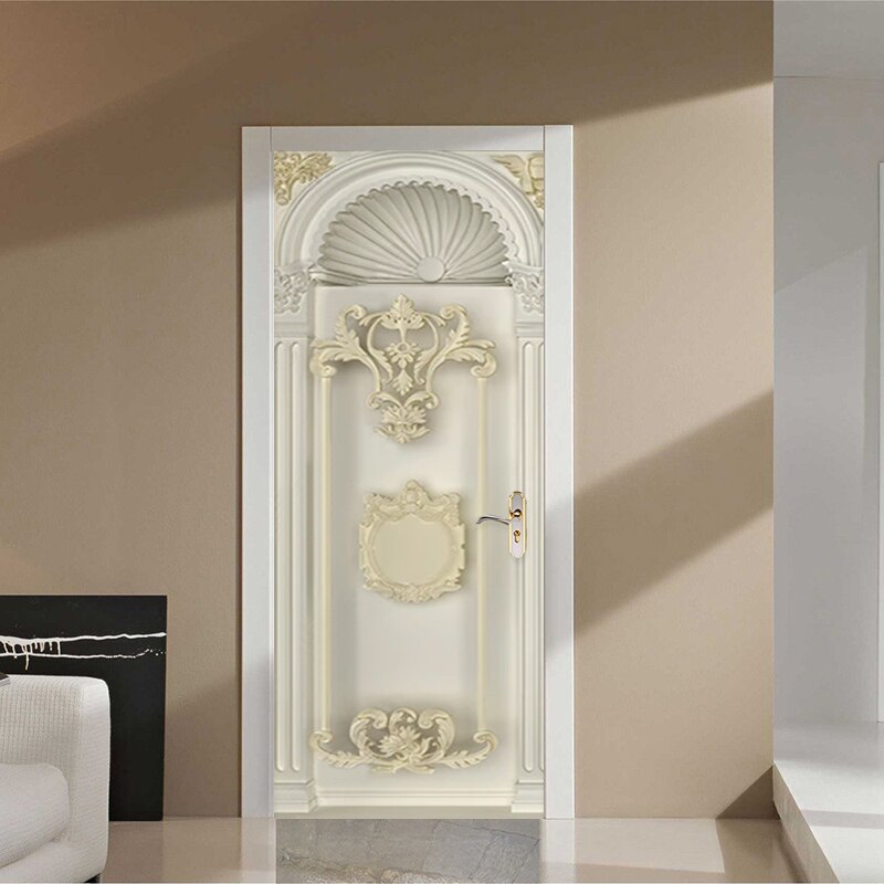 PVC Self-Adhesive Waterproof Door Poster European ... – Grandado
