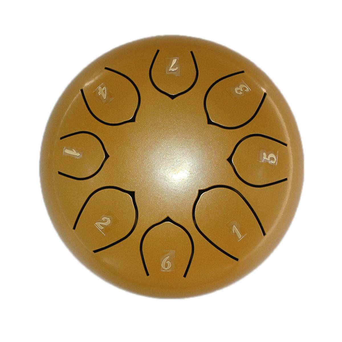 6 Inch Mini Drum 8 Tone Steel Tongue Drum Percussi... – Vicedeal