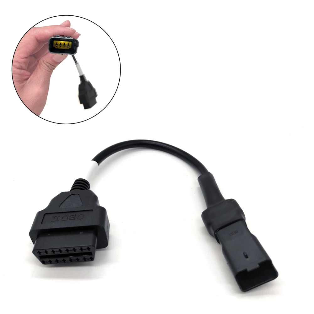 DCT-Ducati 4 Pin Connector OBD II Cable CAN BUS Di... – Grandado